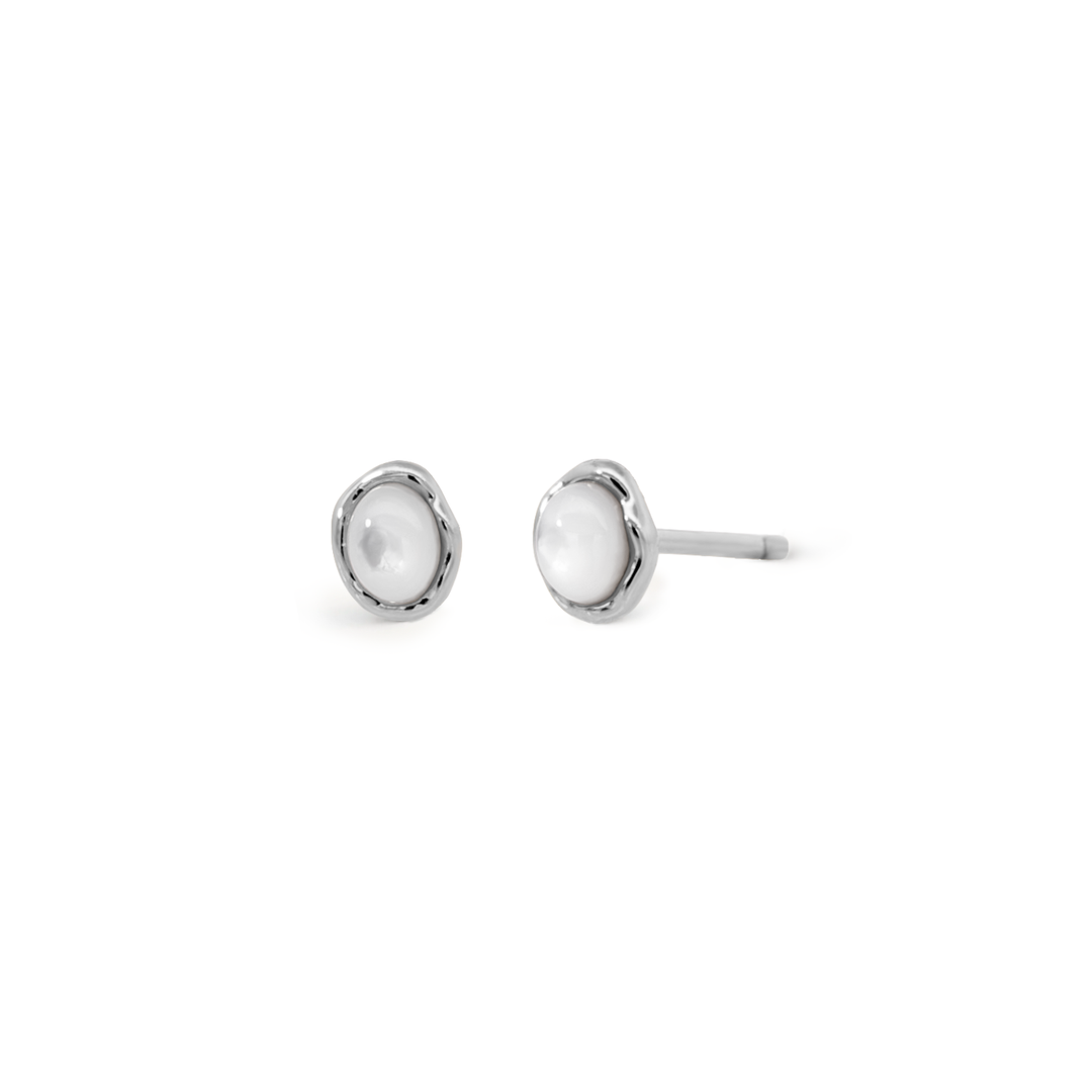 Silver Noemi Studs – By Invite Only