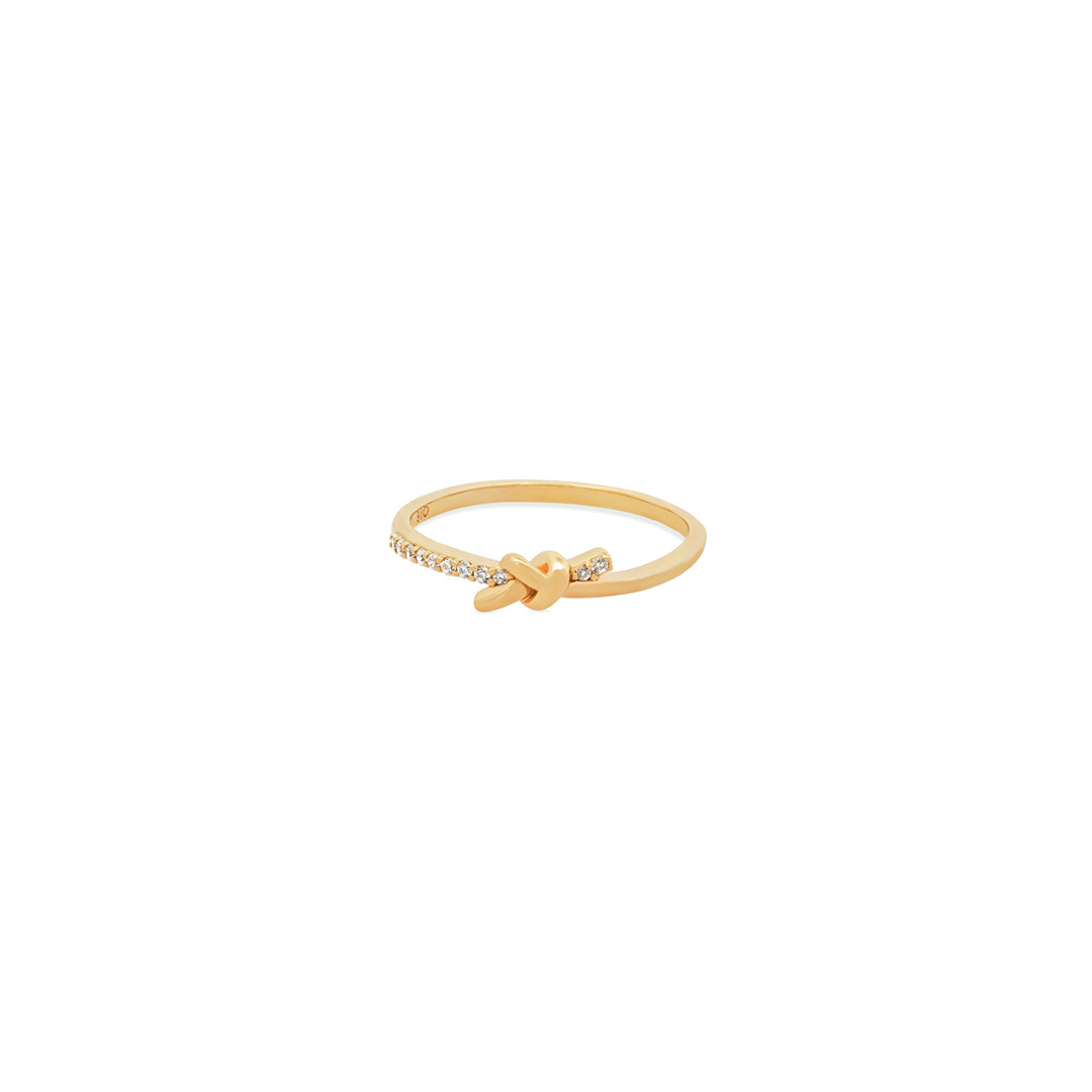 Gold Clove Knot Ring – By Invite Only