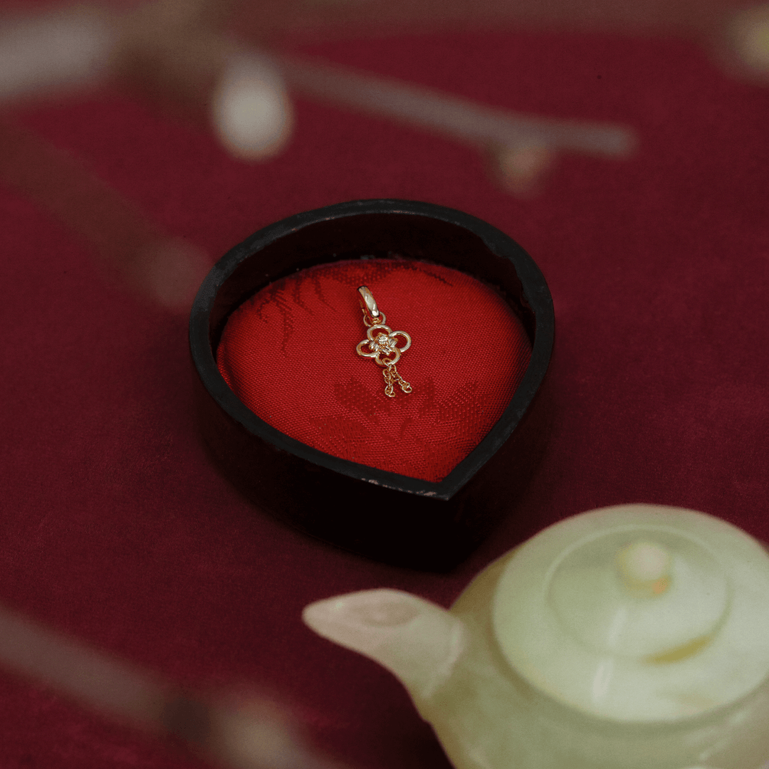 Gold Chinese Knot Charm – By Invite Only