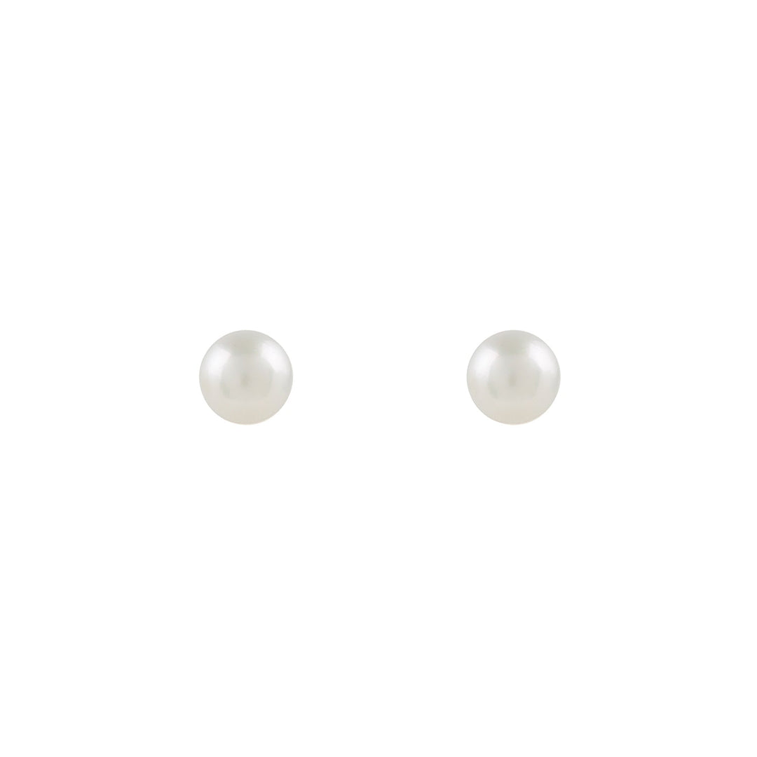 Silver Basic Pearl Studs – By Invite Only