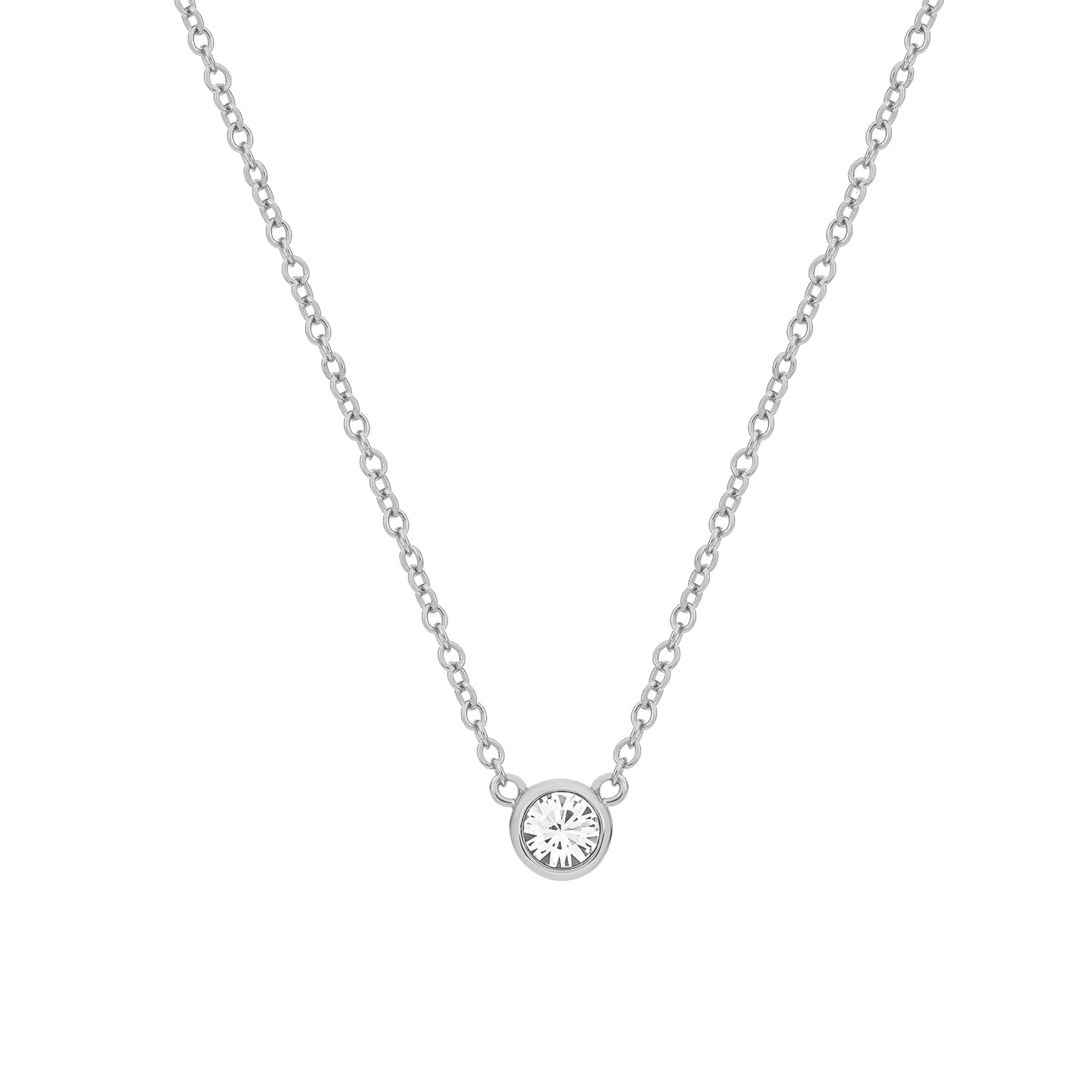 Silver Basic Cubic Necklace – By Invite Only